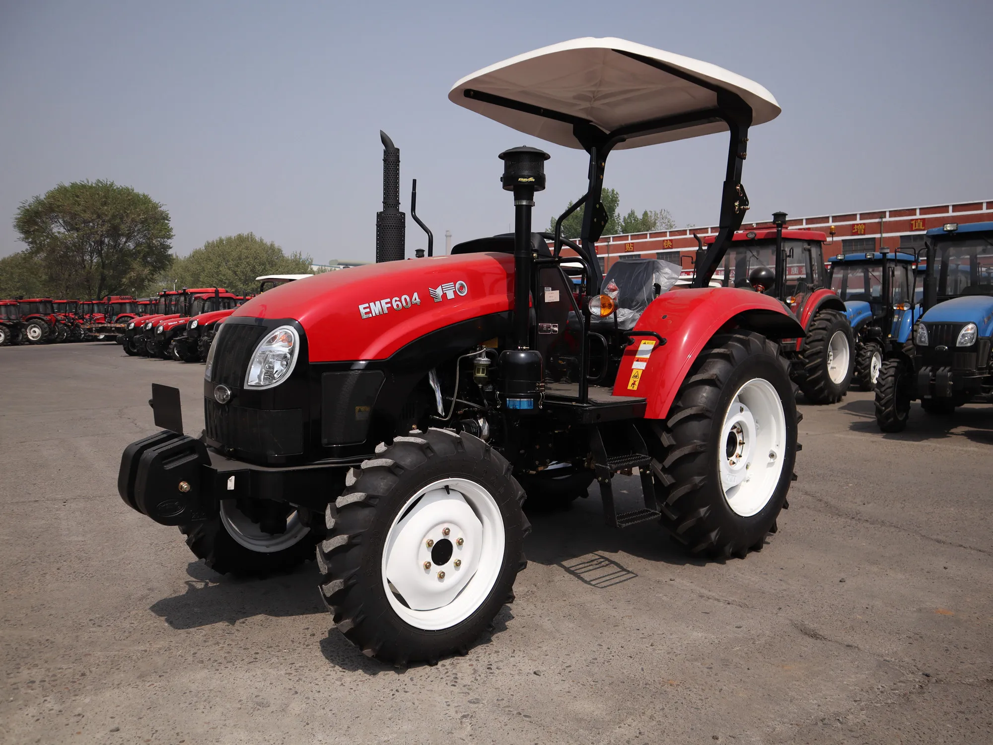 Ce Certified Yto 60hp 110hp 120hp 200hp Tractor With Front Loader Plough - Buy Agricultural ...