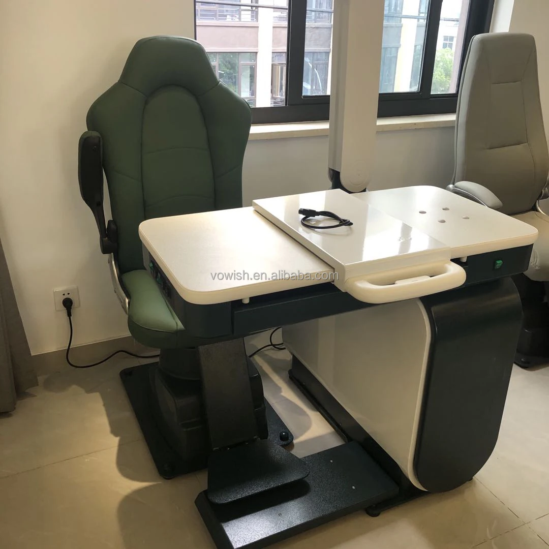 Ophthalmic Refraction Chair Unit Optometry Combination Table Chair Unit ...