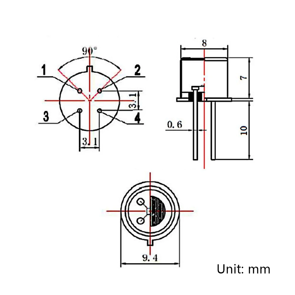 YYS Air Quality Odor Sensor Module TVOC VOC Gas Sensor
