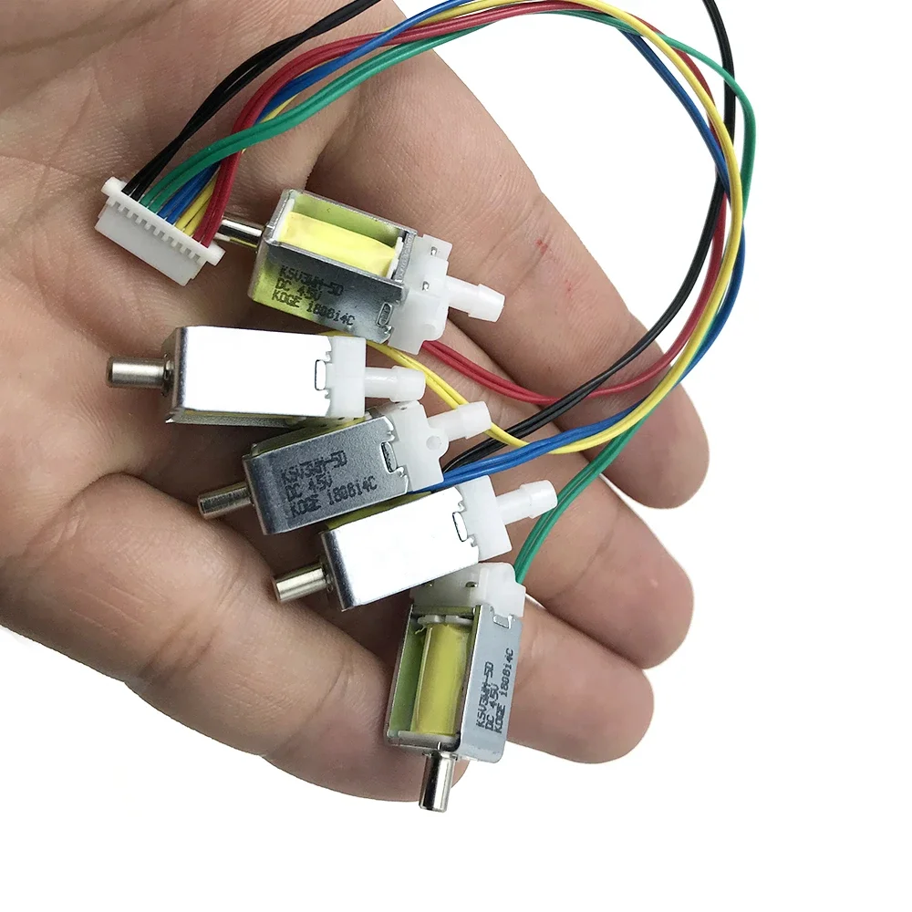 3.7v-5v Micro Solenoid Valves Normally Open Small Electromagnetic Water ...