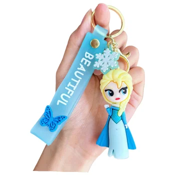Wholesale Pvc Cartoon Anime Princess Characters Key Chain Cute Car ...