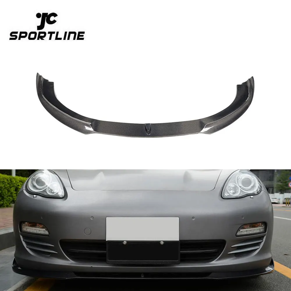 Carbon Fiber Race Car Front Bumper Lip Spoiler For Porsche Panamera 09 ...
