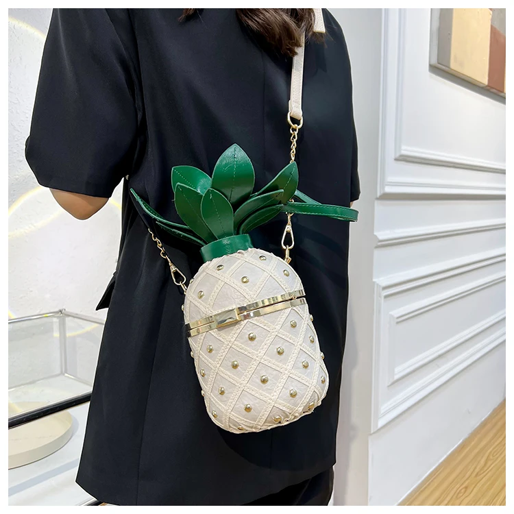 2025 Latest Style Pineapple Girl Messenger Shoulder Bags Cute Women's ...