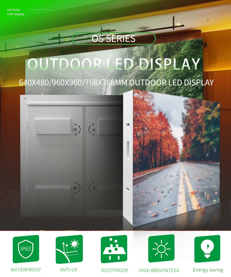 HXTECH LED Panel Hologram Billboard - Outdoor 3D Video Wall
