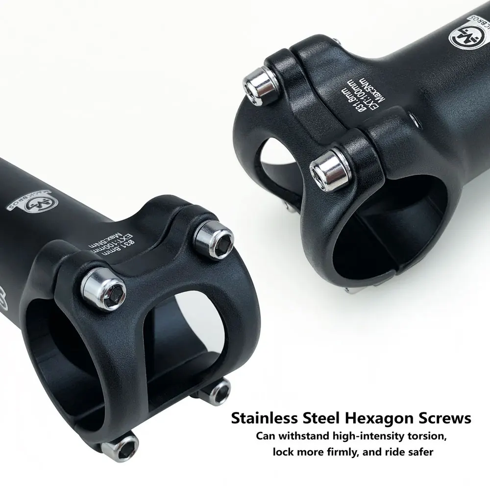 2024 New Design for CNC Lightweight Bicycle Stem 80mm 90mm 100mm 110mm ...