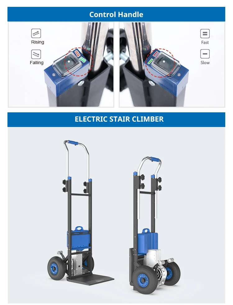 XSTO 250KG Electric Stair Climbing Trolley - High Capacity