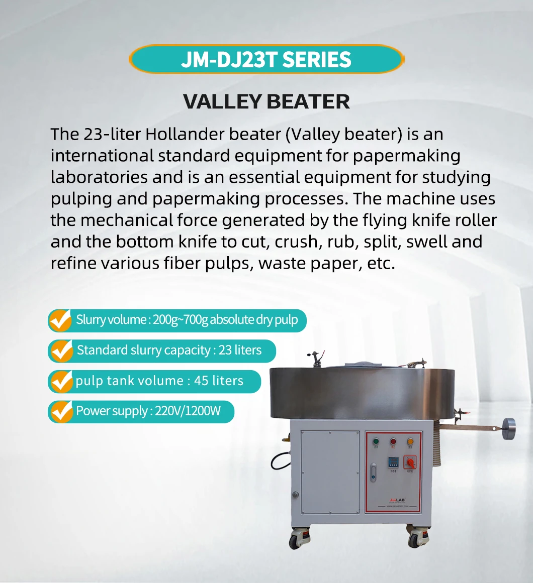 Waste Paper Pulp/plant Fiber/chemical Fiber/bamboo Pulp Valley Beater ...