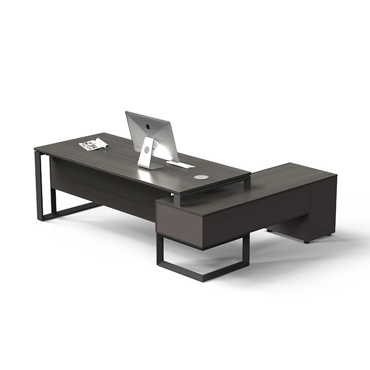 L Shaped Mdf Modern Working Office Furniture Dubai Executive Office ...