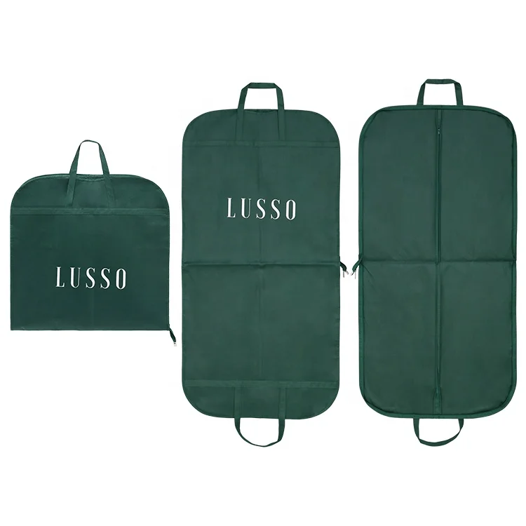 Custom Eco Men Suit Garment Dust Bag Gown Women Wedding Dress Storage ...