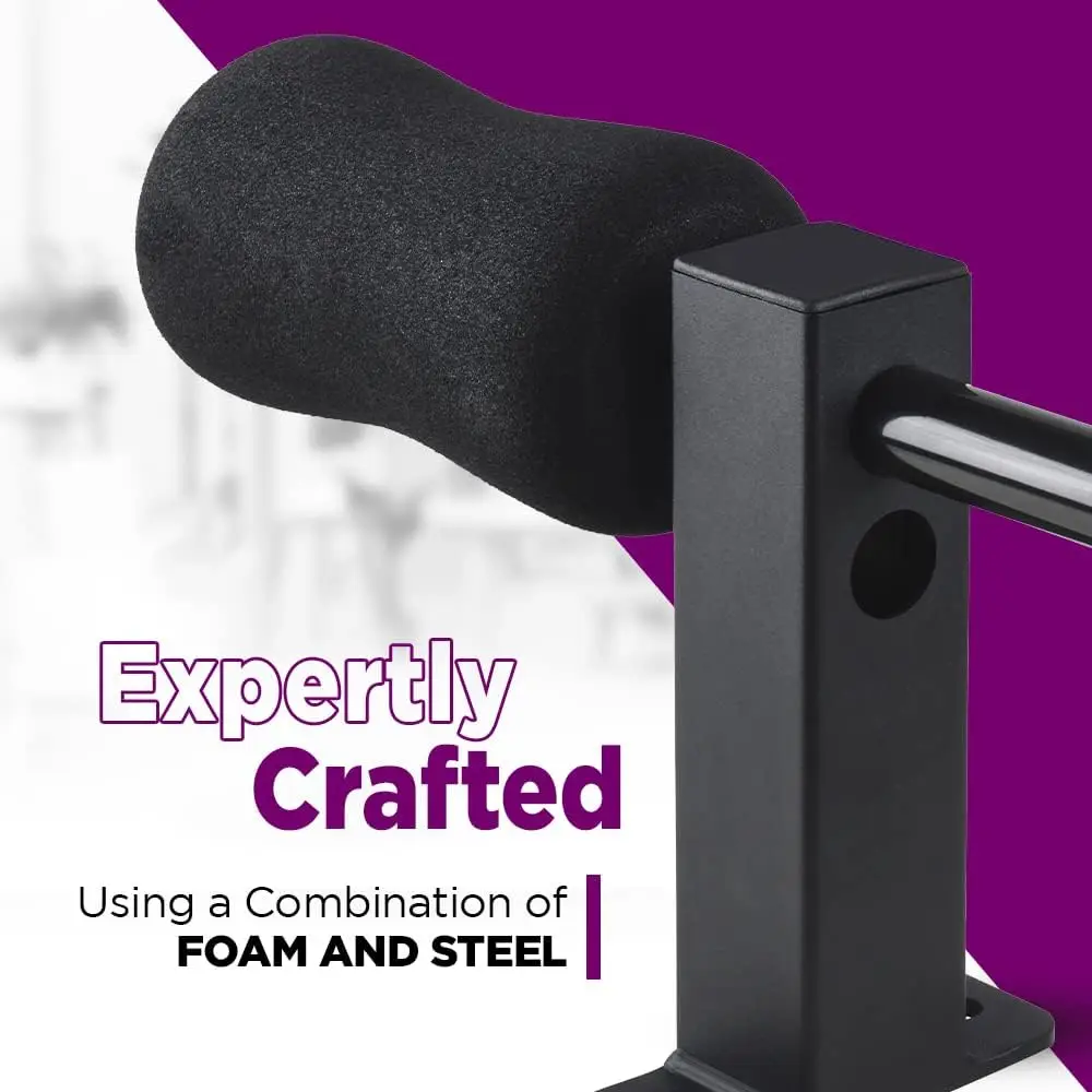 Versatile Workout Tool - Wall Mounted Hamstring Curl Bar