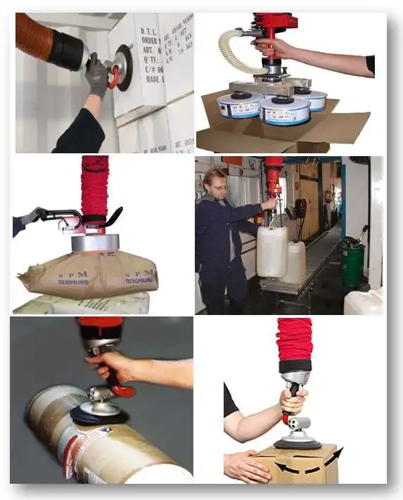 50kg Box Vacuum Suction Lifting Equipment Carton Vacuum Lifter Suction ...