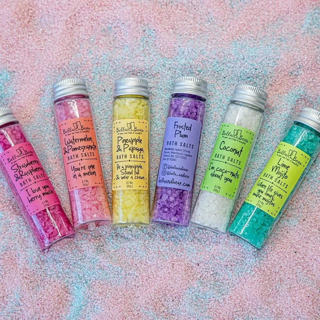 Custom Colors Private Label Little Plastic Bottle Packing Flower ...