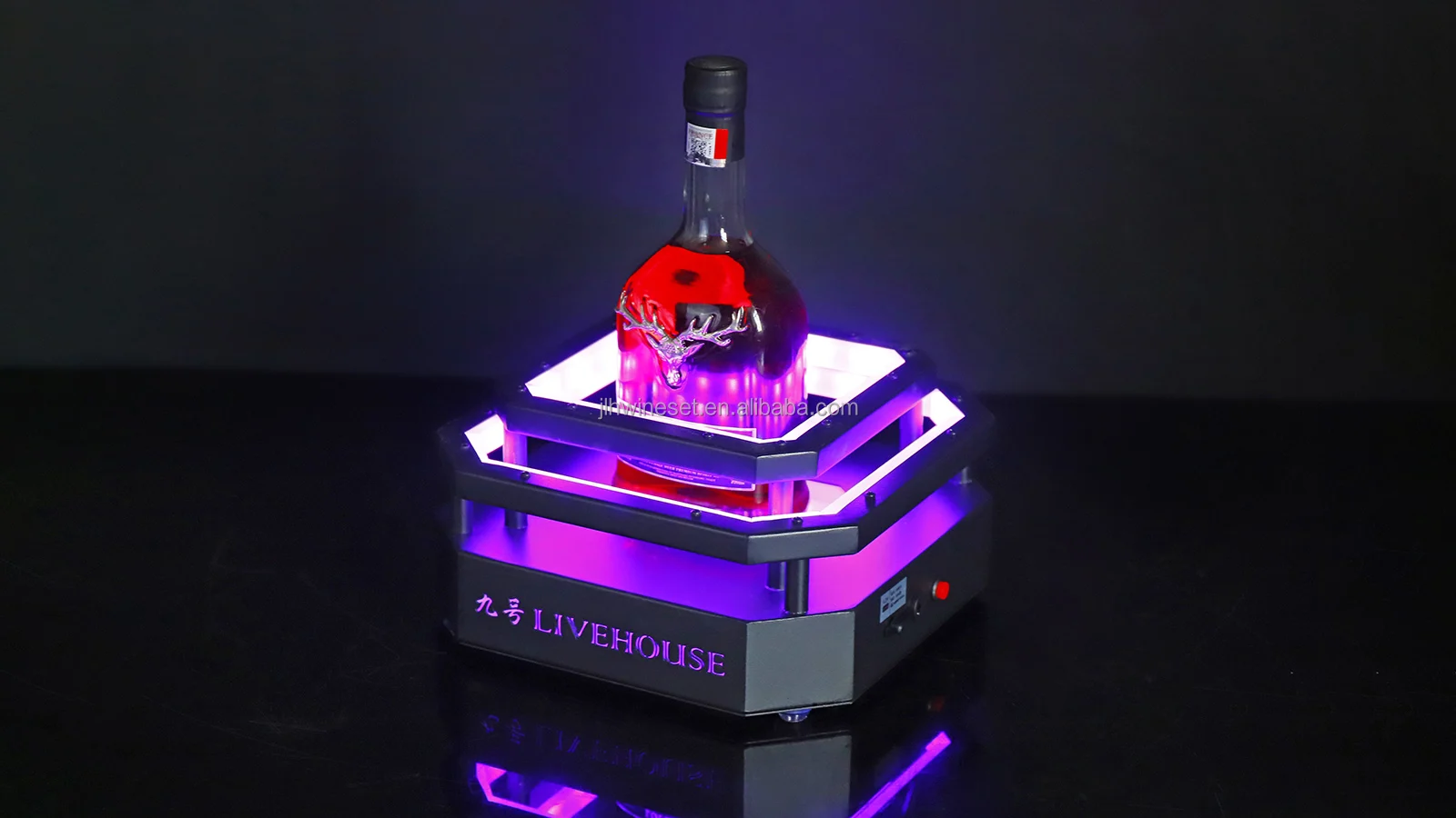 Lounge Party Club Display Rack Stand Liquor Led Champagne Glorifier Vip ...