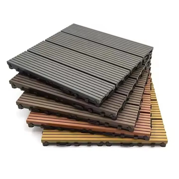 Tercel Easy Installation Waterproof Interlocking Deck Tiles Outdoor DIY ...
