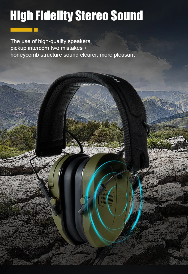 Adjustable Safety Ear Muffs for Industrial Environments Noise ...