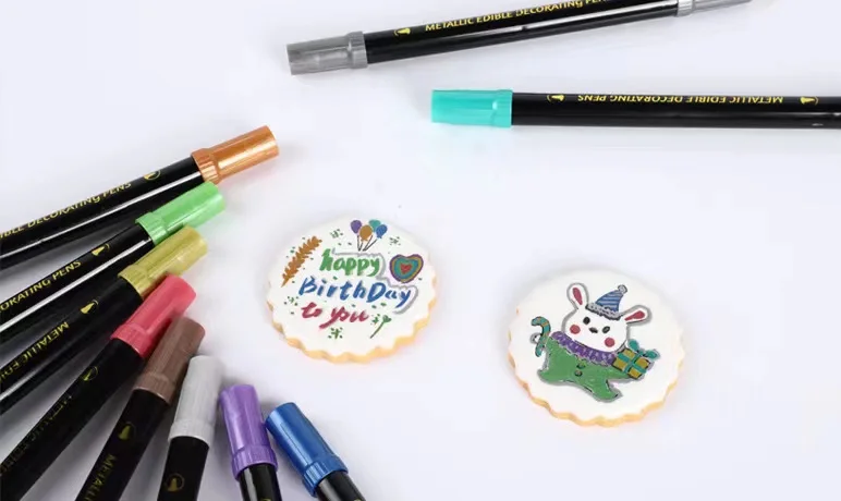 Metallic Food Grade Markers for Cake Fondant| Alibaba.com