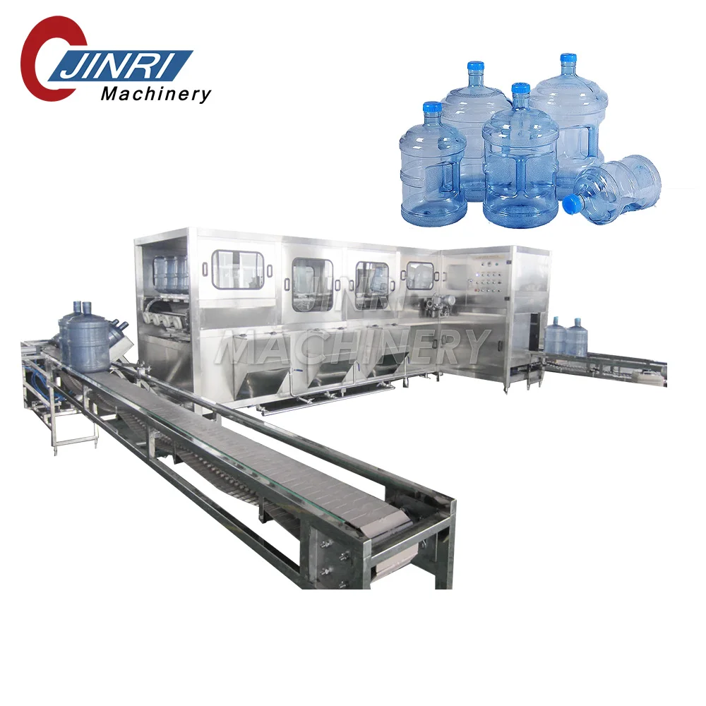 Fully Automatic 50~2000BPH 3~5 Gallon Barrel Mineral Drinking Water ...