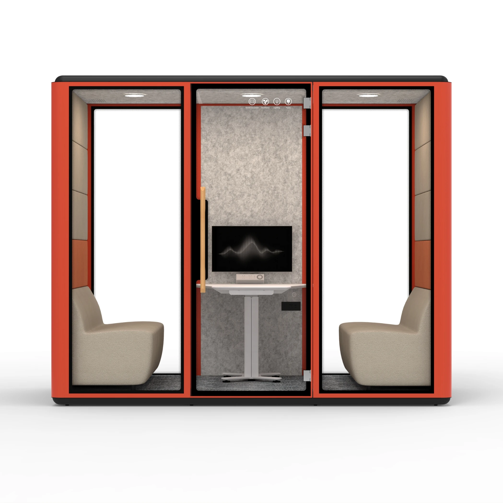 New 2024 Communication Cabin - Silent Cabin Office Soundproof