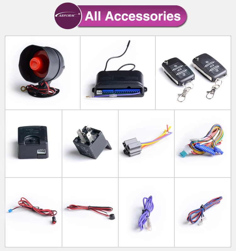 Best Car Alarm Anti-hijacking One Way Car Alarm Security System With ...