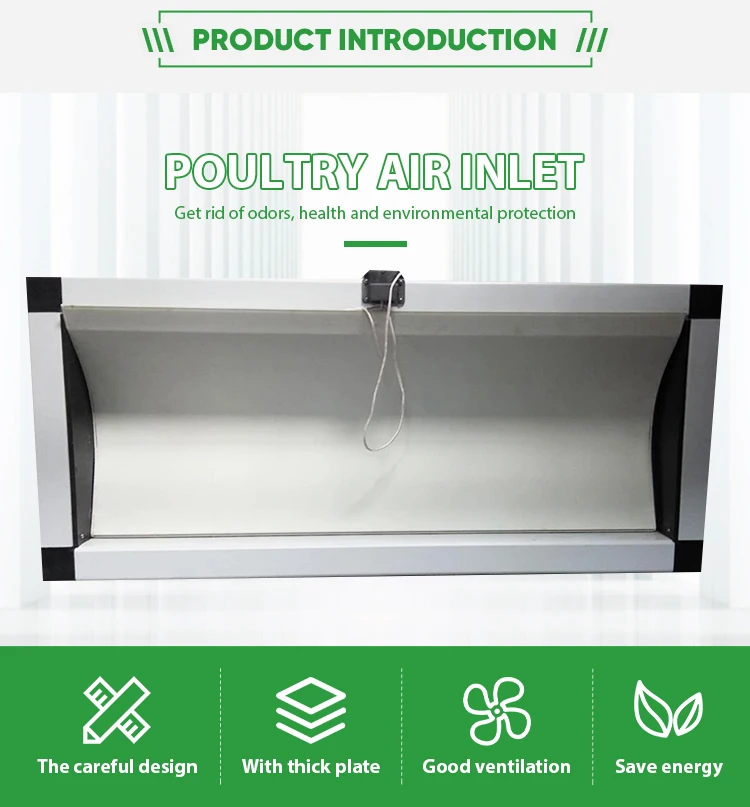 Air Inlet For Pig Farm Chicken Shed Air Intake Ventilation Window Sheep ...