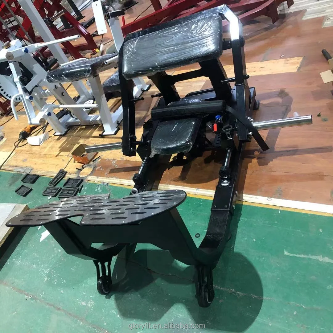New Design Body Building Machine Gym Exercise Hip Glute Trainer Thrust ...
