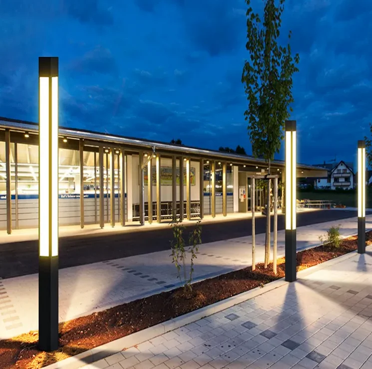 Outdoor Ip65 Waterproof Garden Patio Landscape Lighting Bollard Led ...