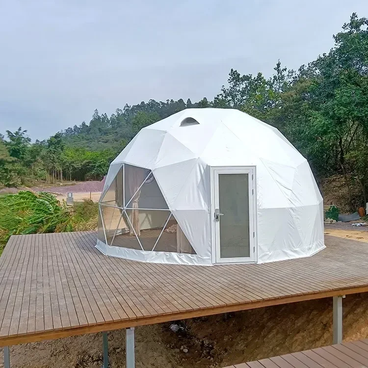 Durable Urban Shelter Featuring Fireproof Pvc And Stylish Design For ...