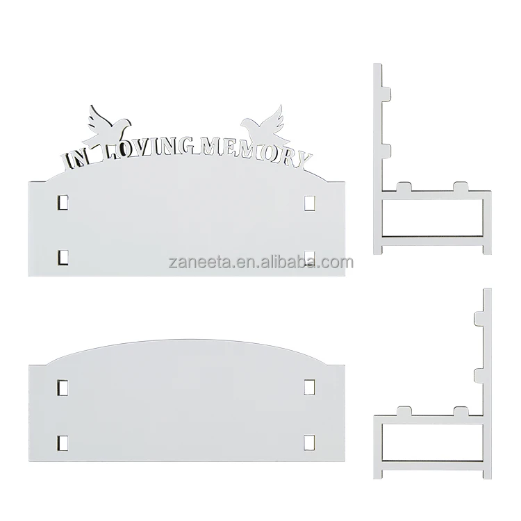 Personalized Sublimation Memorial Bench - Outdoor Decoration