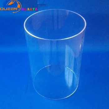 Large Diameter Fused Quartz Glass Cylinder With Both Ends Open - Buy ...