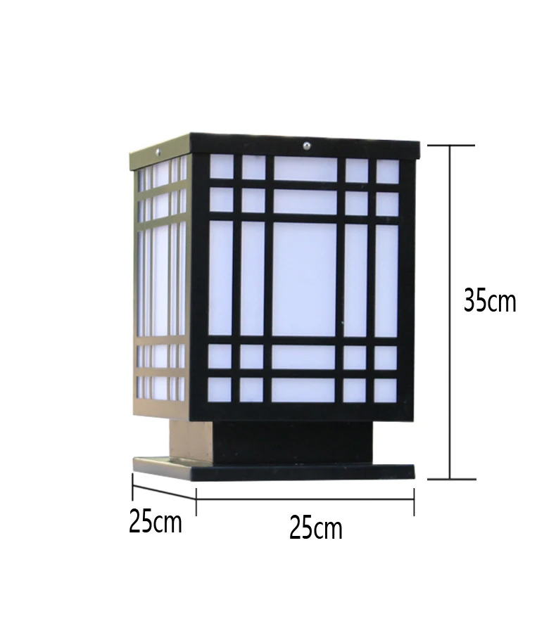 Classic Outdoor LED Pillar Lights for Hotels & Apartments