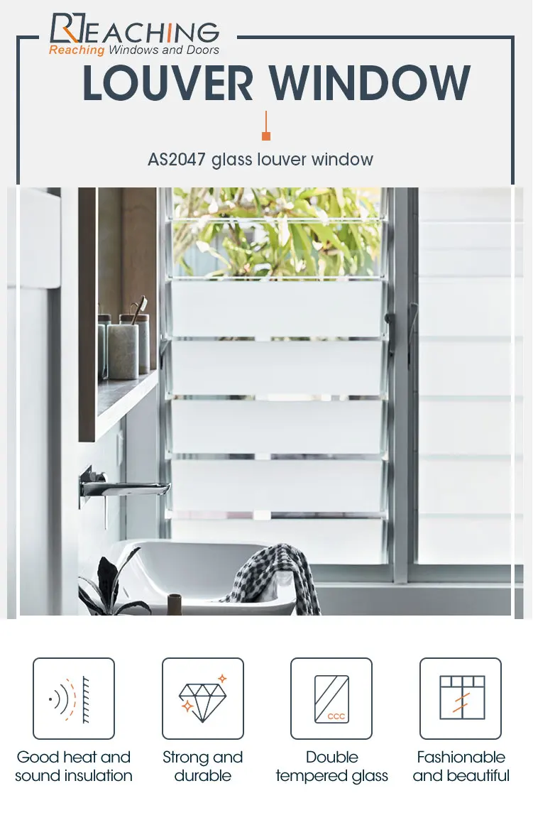 Naco Louvre Window Frame - High Quality & Versatile Solutions