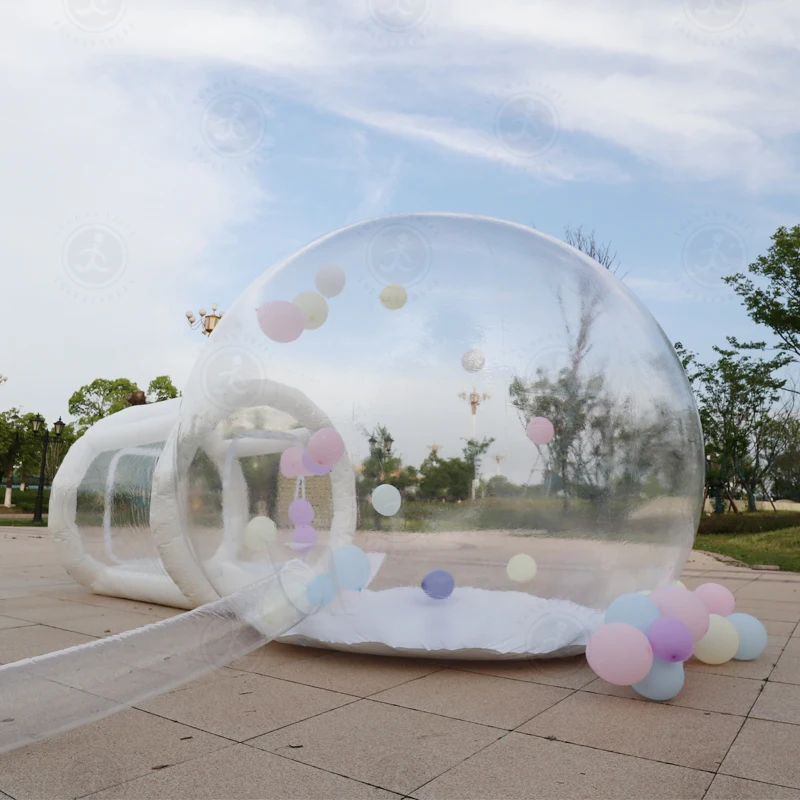 Clear Inflatable Pvc Bubble Dome House Tent Private Camping Inflatable ...