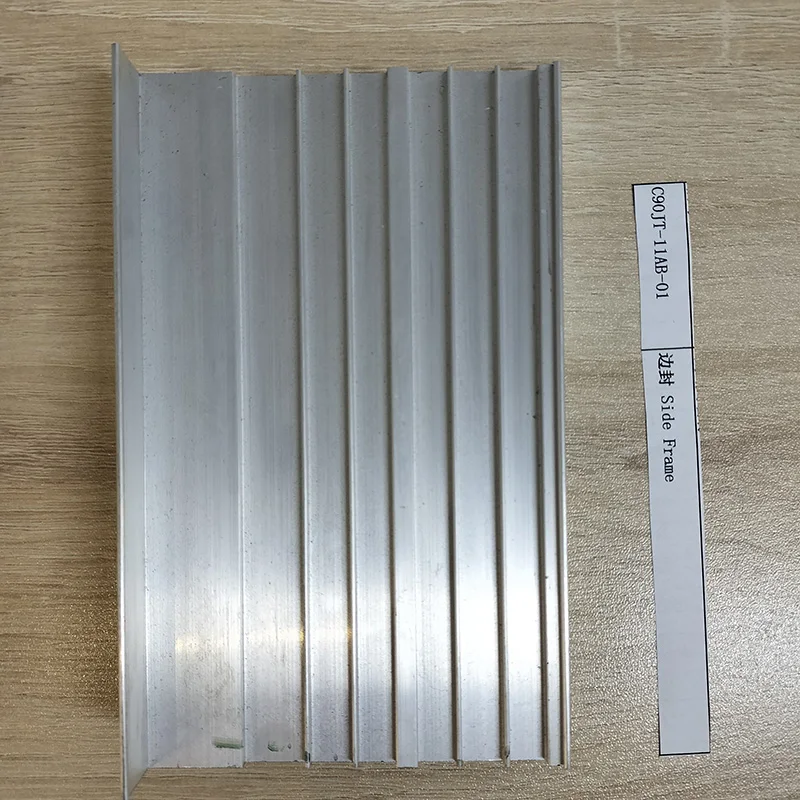 Side Frame Sections Fittings Accessories Aluminum Profiles For Sliding ...