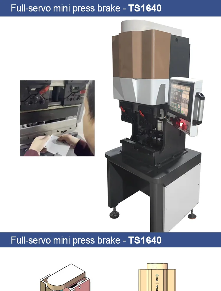 Ts-1640 Bending Length 400mm Toyoseiki Cnc Control System Full Servo ...