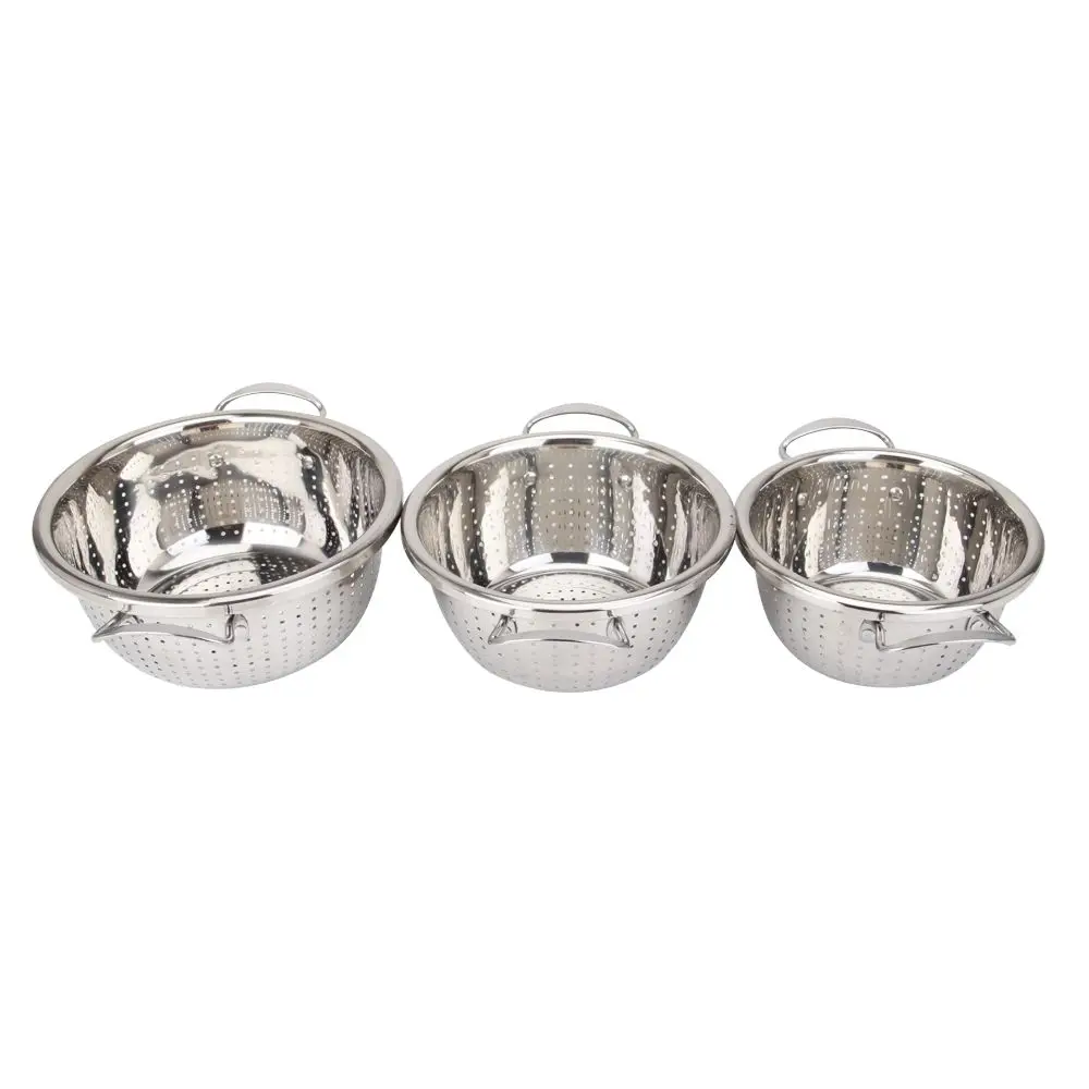 Wholesale Full Size Strainers Kitchen Stainless Steel Rice Colander ...