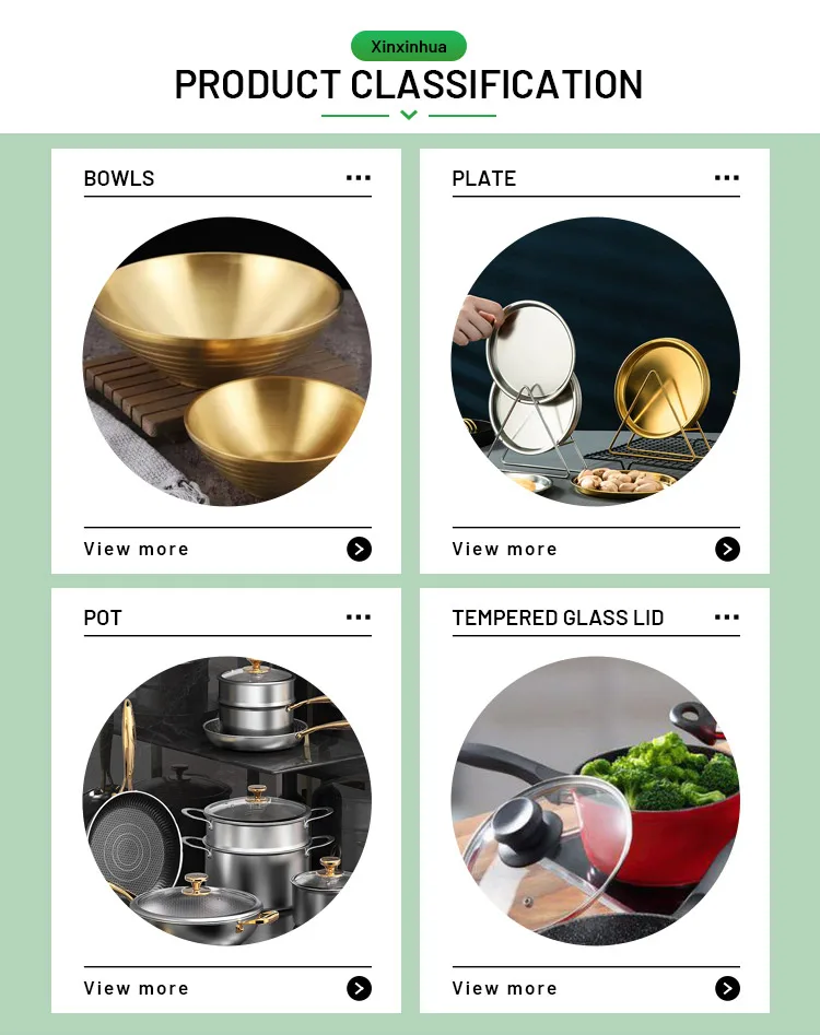 Factory Best Quality Sustainable Pots And Pans Kitchen Stainless Steel ...