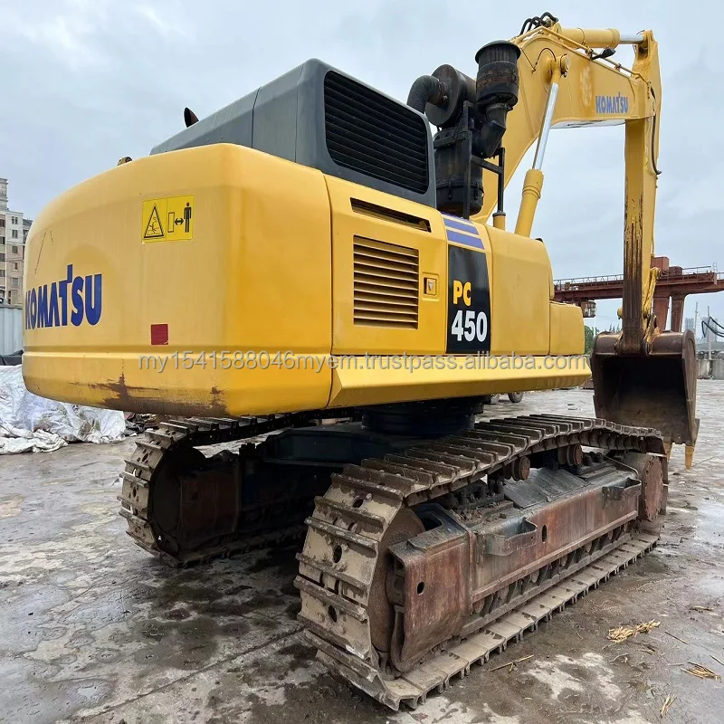Second Hand Digger 45 Ton Used Original Imported Komatsu Pc450-7 ...