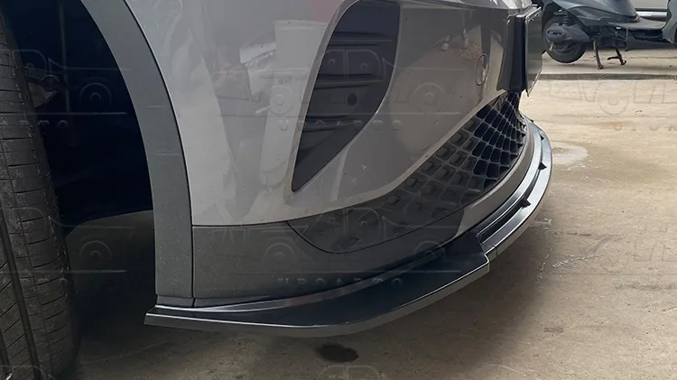 Hs Other Auto Parts Abs Carbon Fiber Front Lip Scrape Guard Spoiler ...