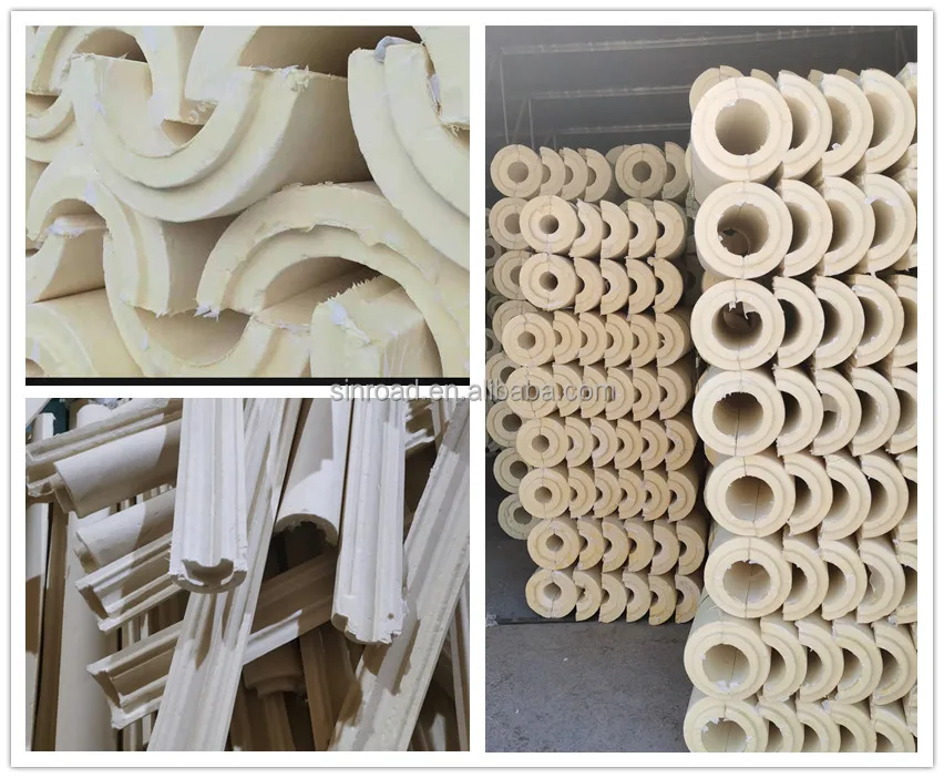 Low Thermal Conductivity Antifreeze Pur Polyurethane Half Pipe For ...