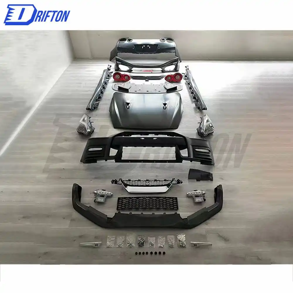 Conversion My17 Nismo Style Full Body Kit For Nissan R35 Gtr 2008-2016 ...