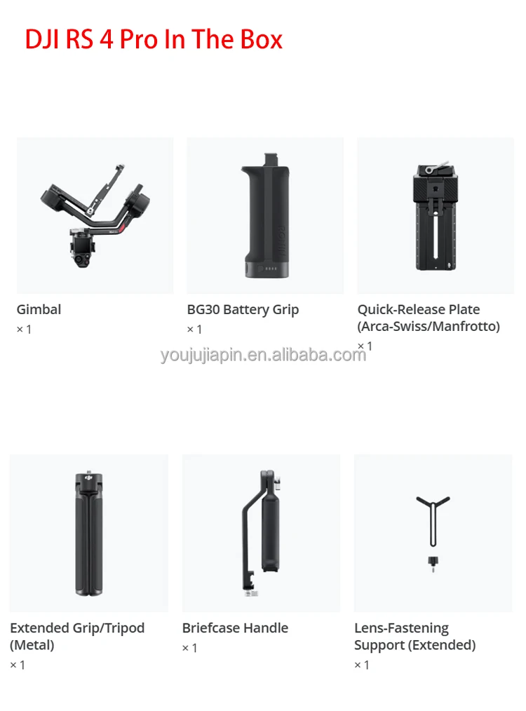 DJI RS 4 Pro Lidar Focusing - 76,800 Ranging Points
