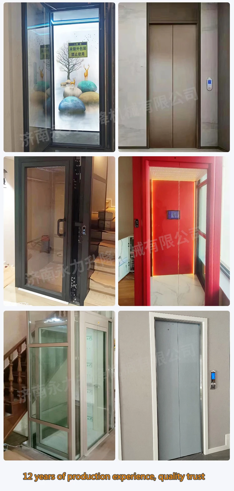 Villa Glass Elevator - Durable, Safe, and Easy to Install