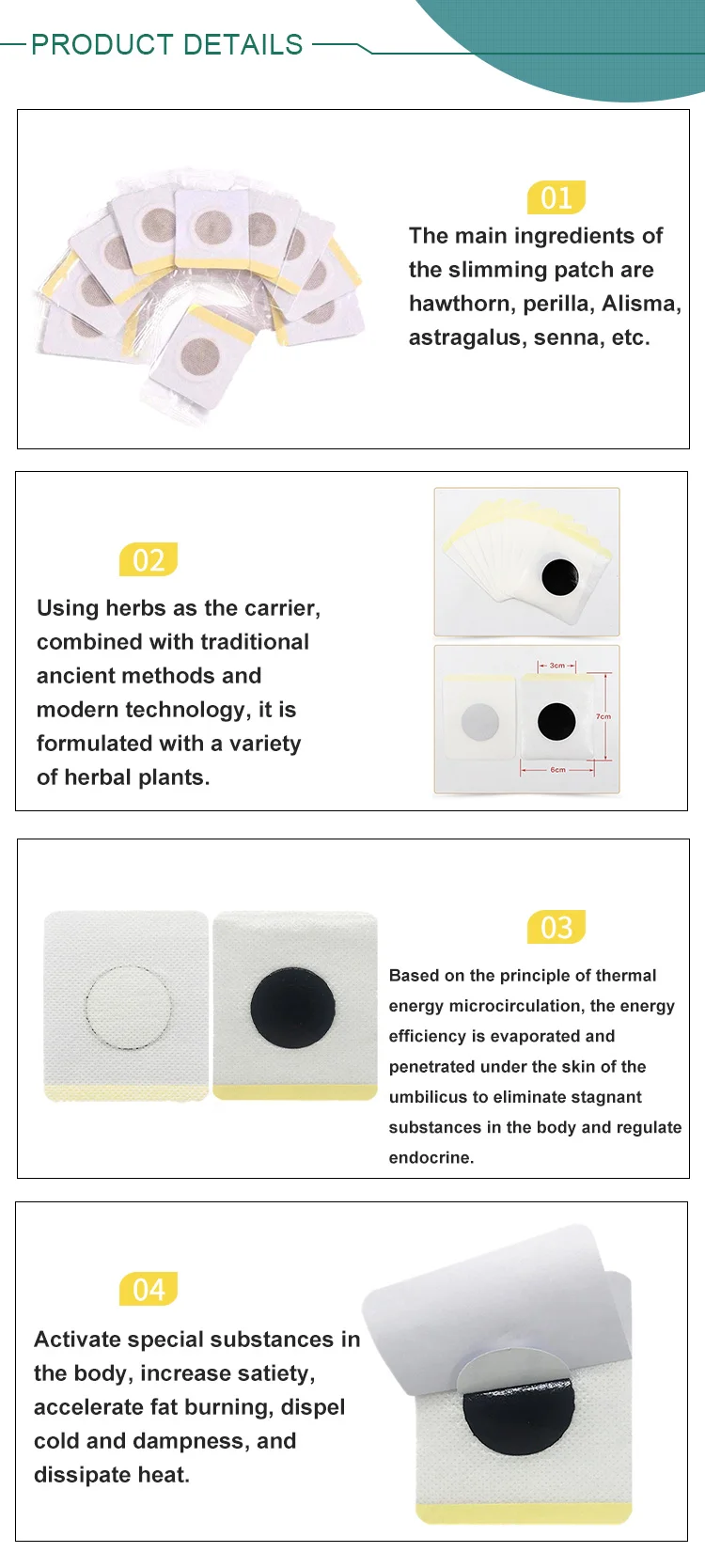 Factory Direct Sales Chinese Herbal Health Detoxification Slimming ...