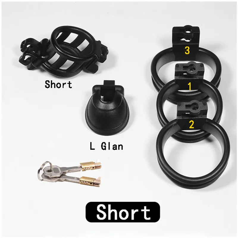 Resin Male Chastity Cage Chastity Lock Device Cage Briefs Ergonomic ...
