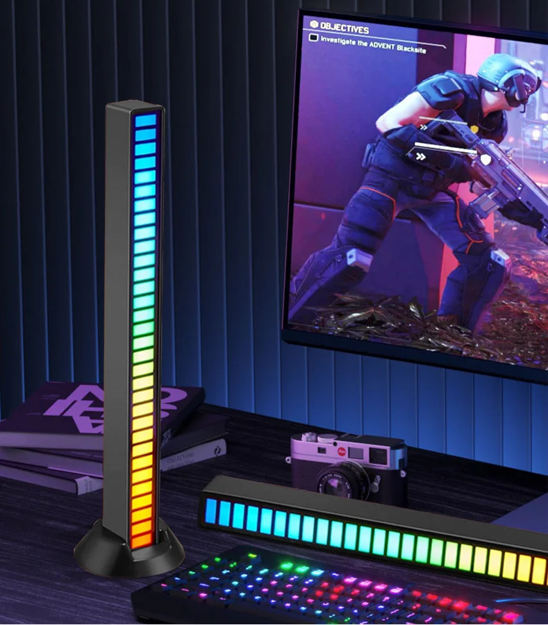 Modern Design Opp Led Music Ambient Light Usb Powered Music Rhythm ...