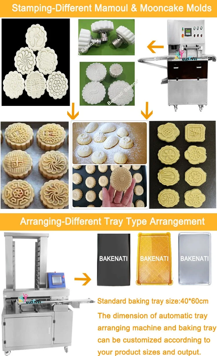 BNT-208A Automatic Mooncake Machine Maamol Machine Maamoul Making ...
