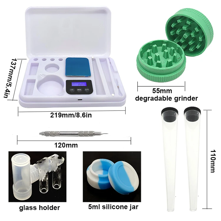 Wholesale New Multi Functional Smoking Tools Set Digital Scale Led ...