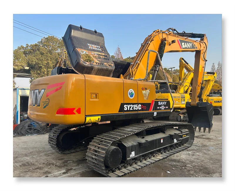 Good Construction Machinery Sany Sy215c Digger Used Excavator /high ...