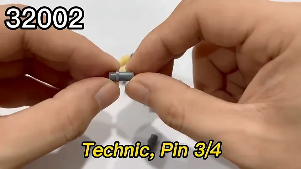 Diy Bricks Plastic Technic Pin 3/4 Kids Moc Technic Blocks Brick No ...