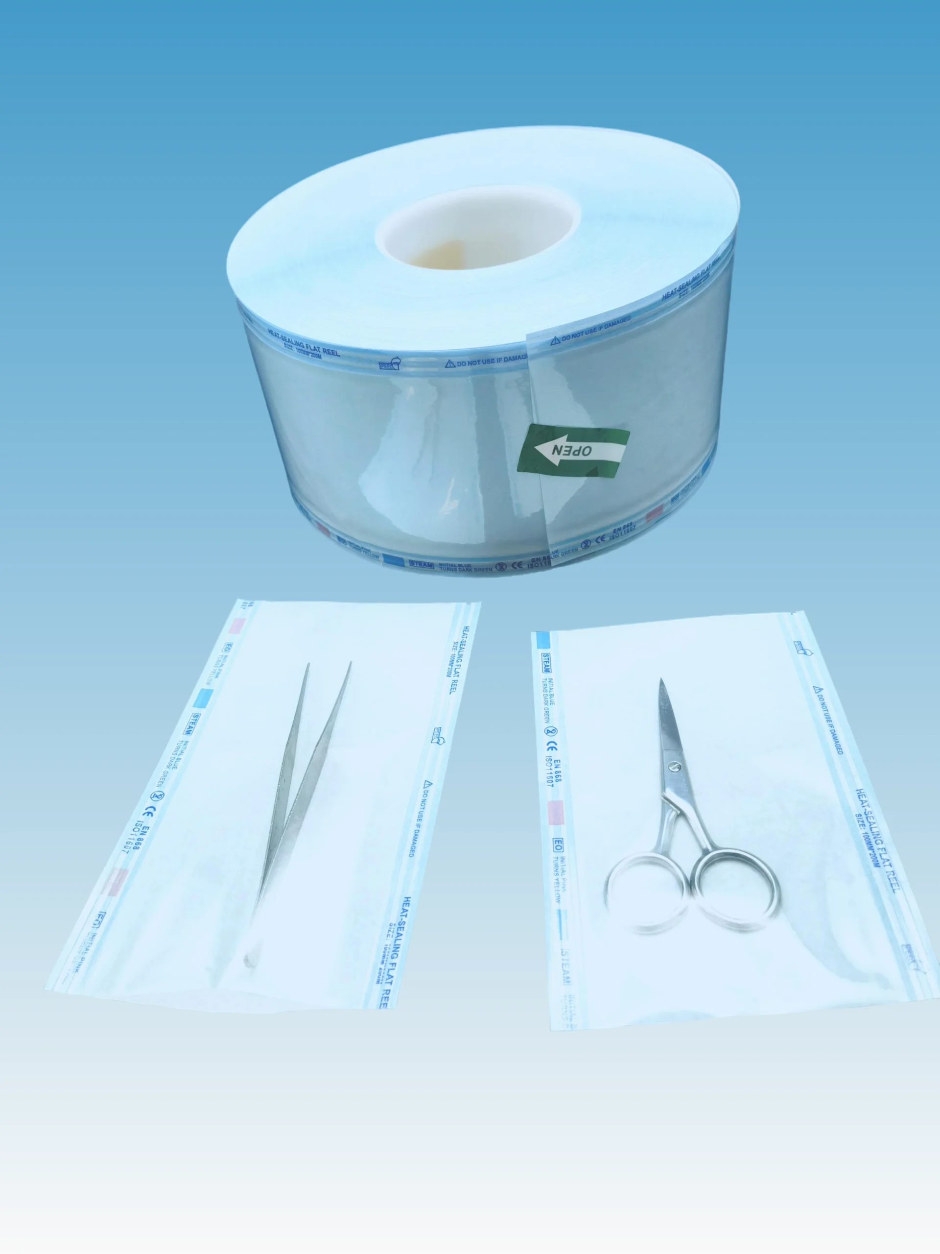 Sterilization Rolls Bag Disposable Disinfection Bag Dental Supplies Disinfection Packaging ...